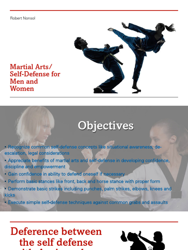 Self Defense | Download Free PDF | Self Defense | Combat