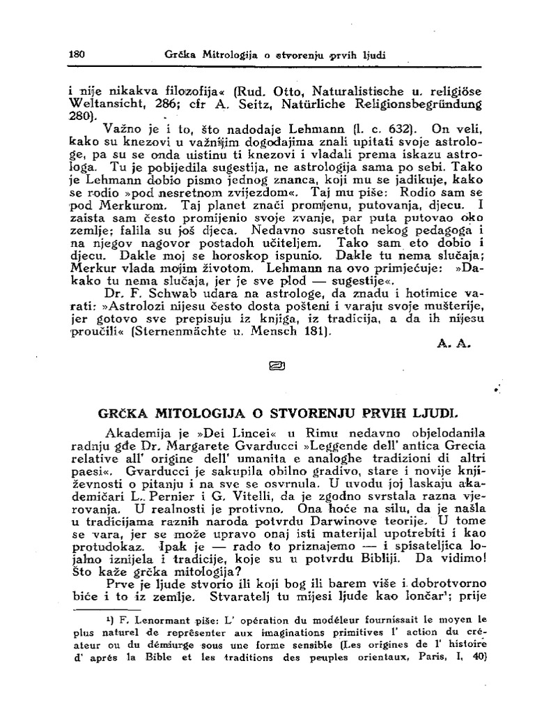 3.7 - Grcka Mitologija o Stvorenju Prvih Ljudi (S.) | PDF