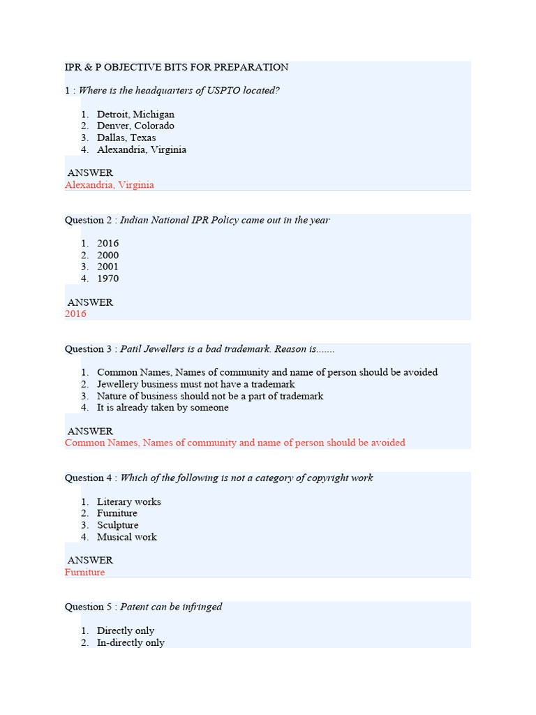 Ipr Bits Audit Course | PDF | Patent | Intellectual Property