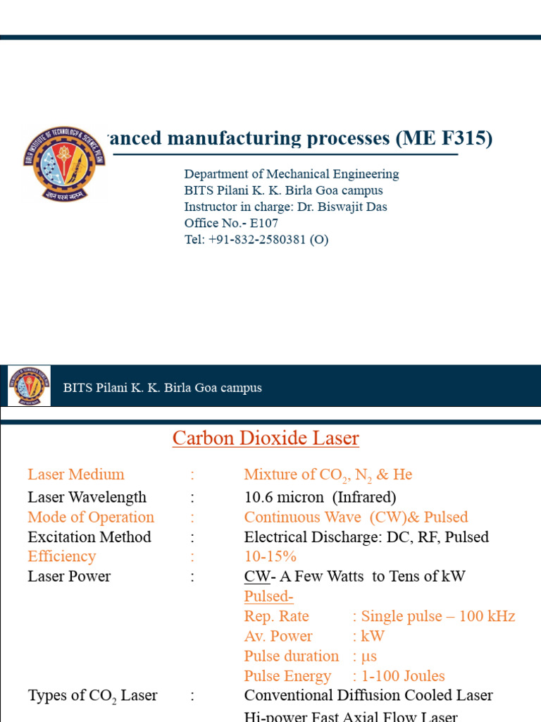 Lecture 18 - Laser Materials Processing | PDF | Laser | Laser Diode