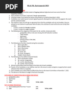 Tabulation Sheet | PDF | Dances | Sports Entertainment