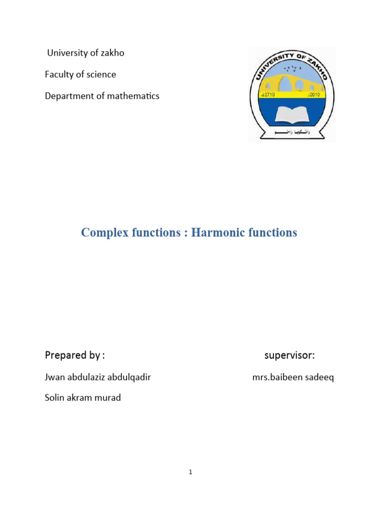 Complex | PDF | Function (Mathematics) | Complex Number