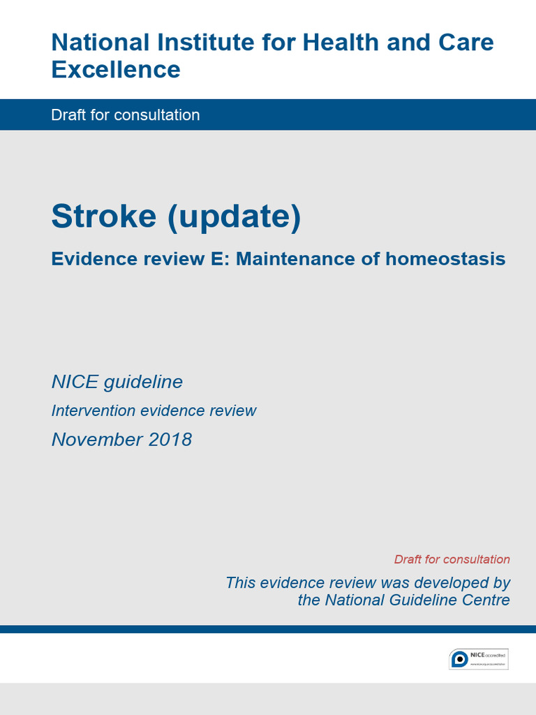 NICE HTN Stroke | PDF | Hypertension | Blood Pressure