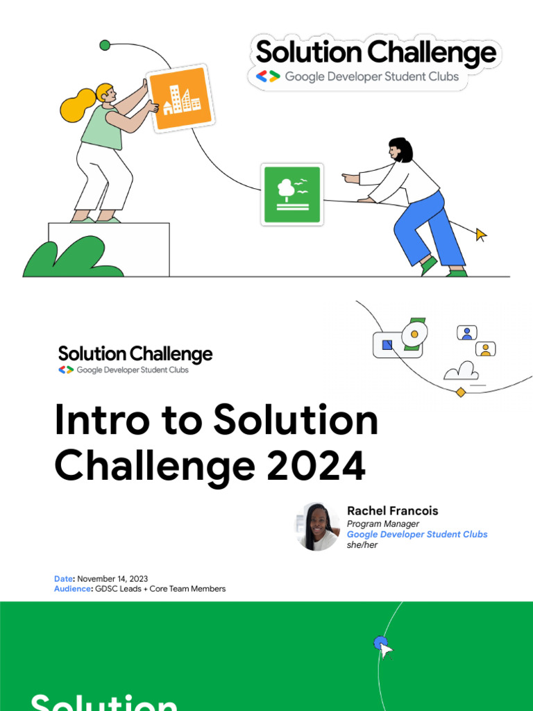 GDSC Global 2024 Solution Challenge | PDF | Sustainability | Analytics