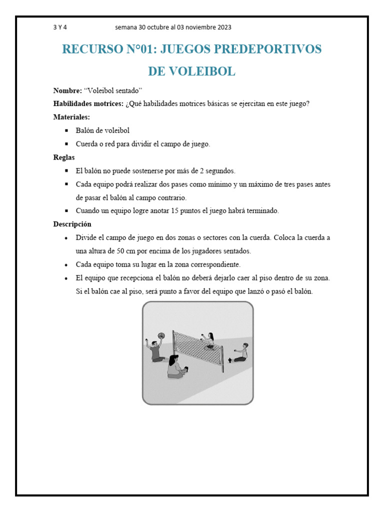 3°4° - Anexos Sem 3 - Ef 30 Oct Al 03 Noviembre 2023 | PDF