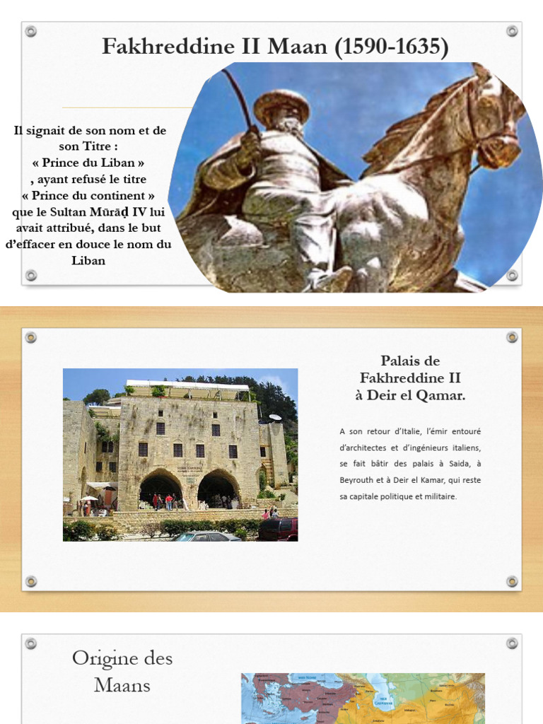 Fakhreddine II | PDF | Liban