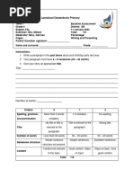 GR R BASELINE ASSESSMENT - 2023 | PDF