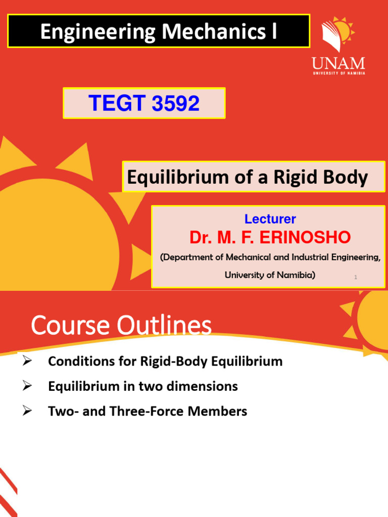 Equilibrium in 2D | PDF | Force | Beam (Structure)