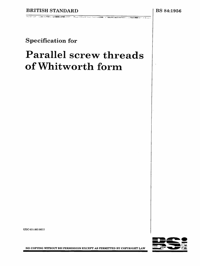 BS 84 1956 | PDF
