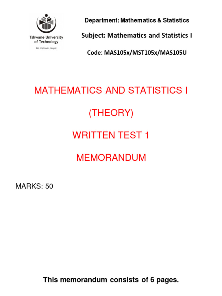 WR 1 Q P Memo | PDF | Square Root | Quadratic Equation