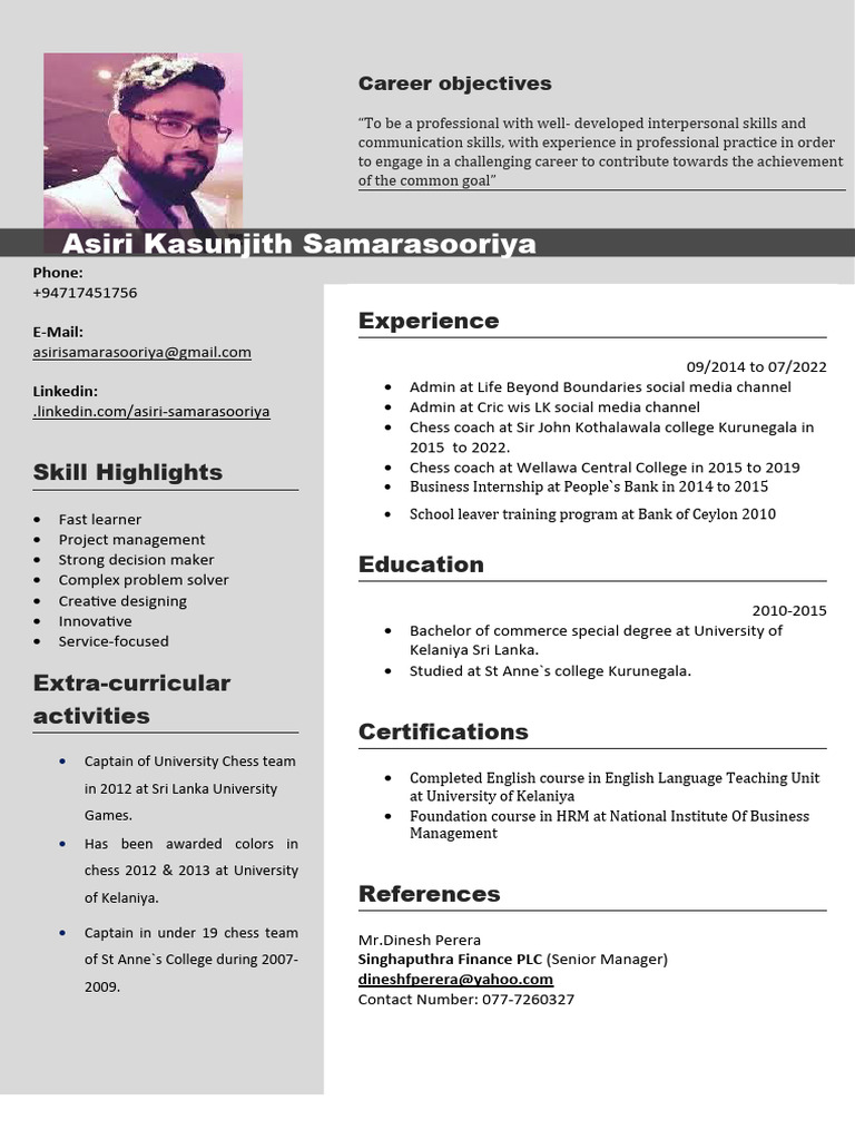 My CV 2021 | PDF | Cognition | Human Communication