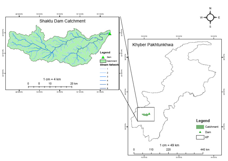 Shaktu Dam Catchment Overview | PDF | Physical Geography | Bodies Of Water