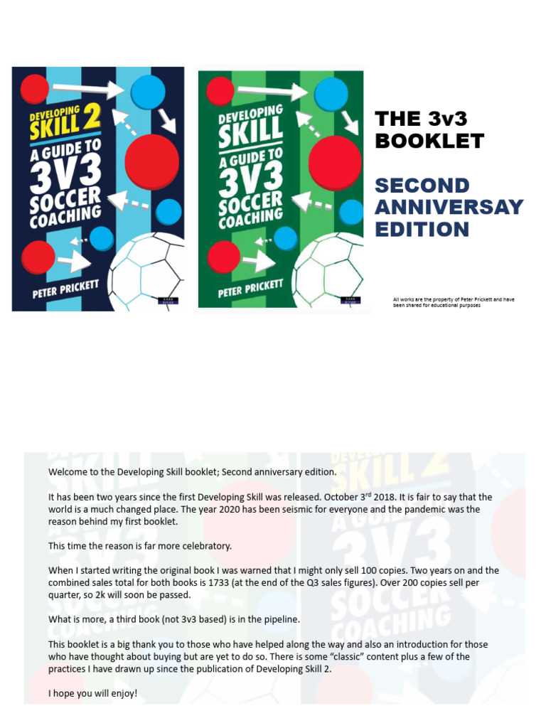 THE 3v3 BOOKLET SECOND ANNIVERSAY EDITION PDF | PDF | Knowledge | Idea