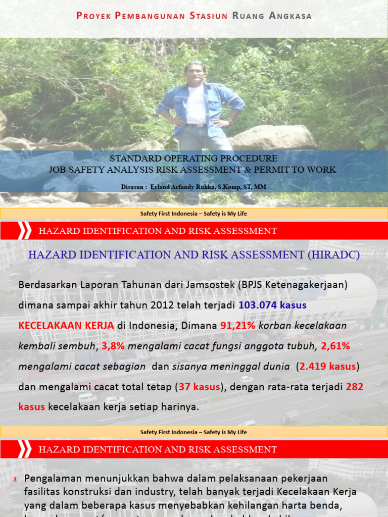 Job Safety Analysis (JSA) and Permit To Work (PTW) | PDF