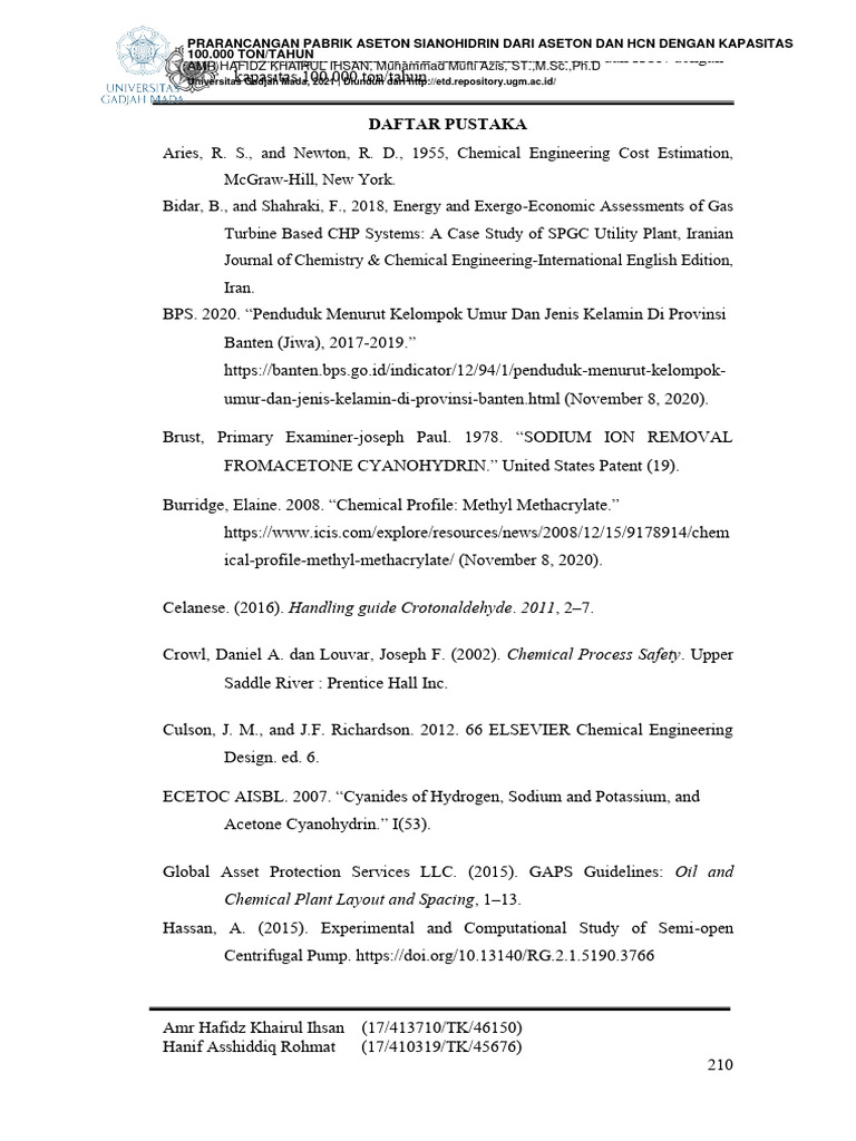 S1 2021 413710 Bibliography | PDF | Chemistry | Physical Sciences