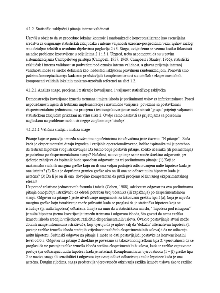 Student 2 - Prevod - Methods of Randomization in Experimental Design | PDF