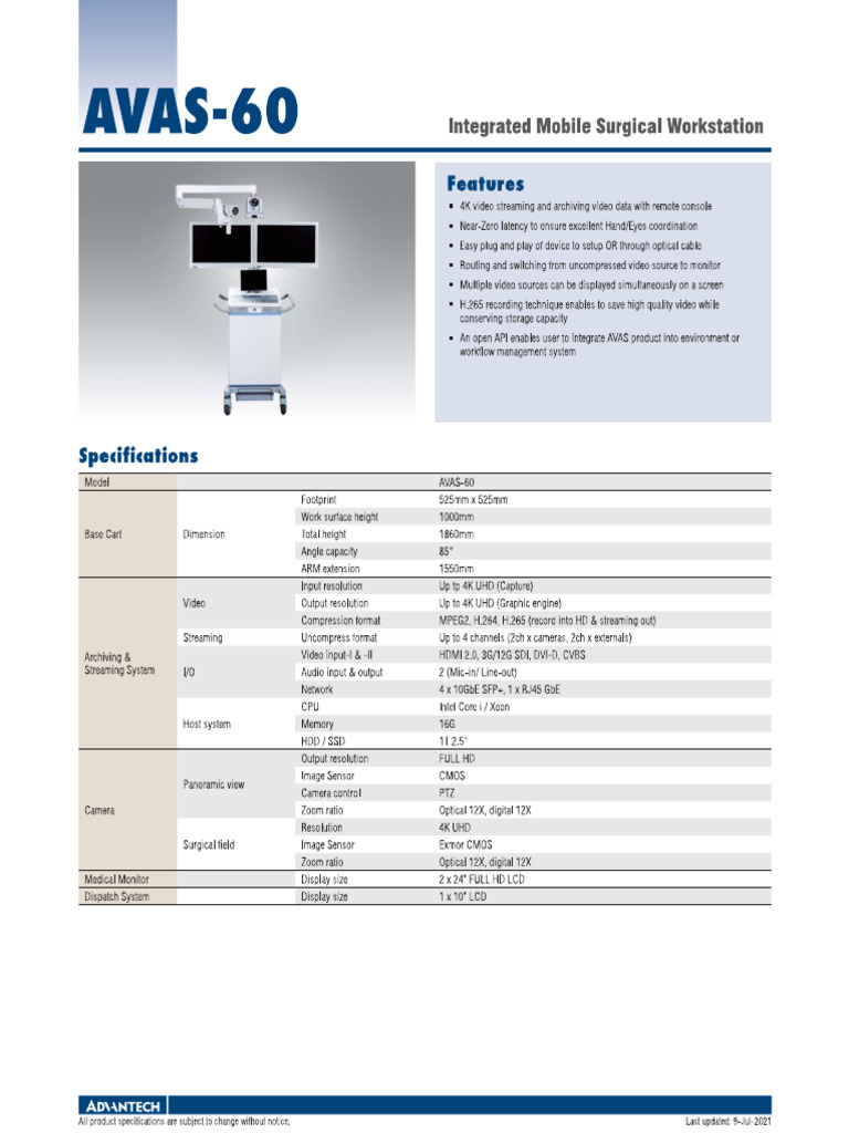 AVAS-60 Datasheet | PDF