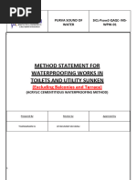 Method Statement - Cementitious Grouting | PDF | Concrete | Pump