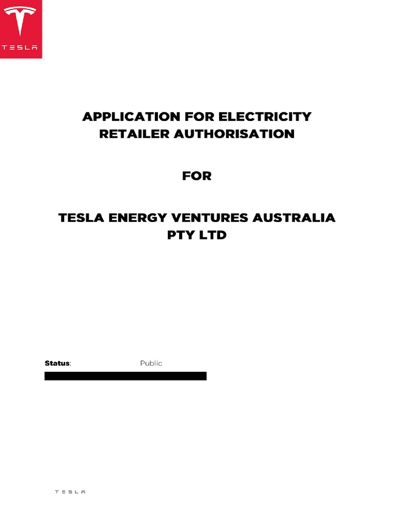Tesla Energy Ventures Australia | PDF | Regulatory Compliance | Http Cookie