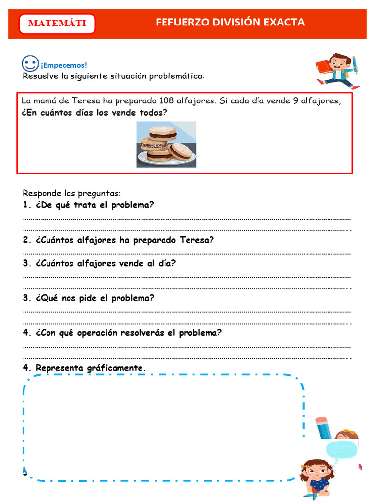 D2 A1 FICHA MAT. División Exacta | PDF