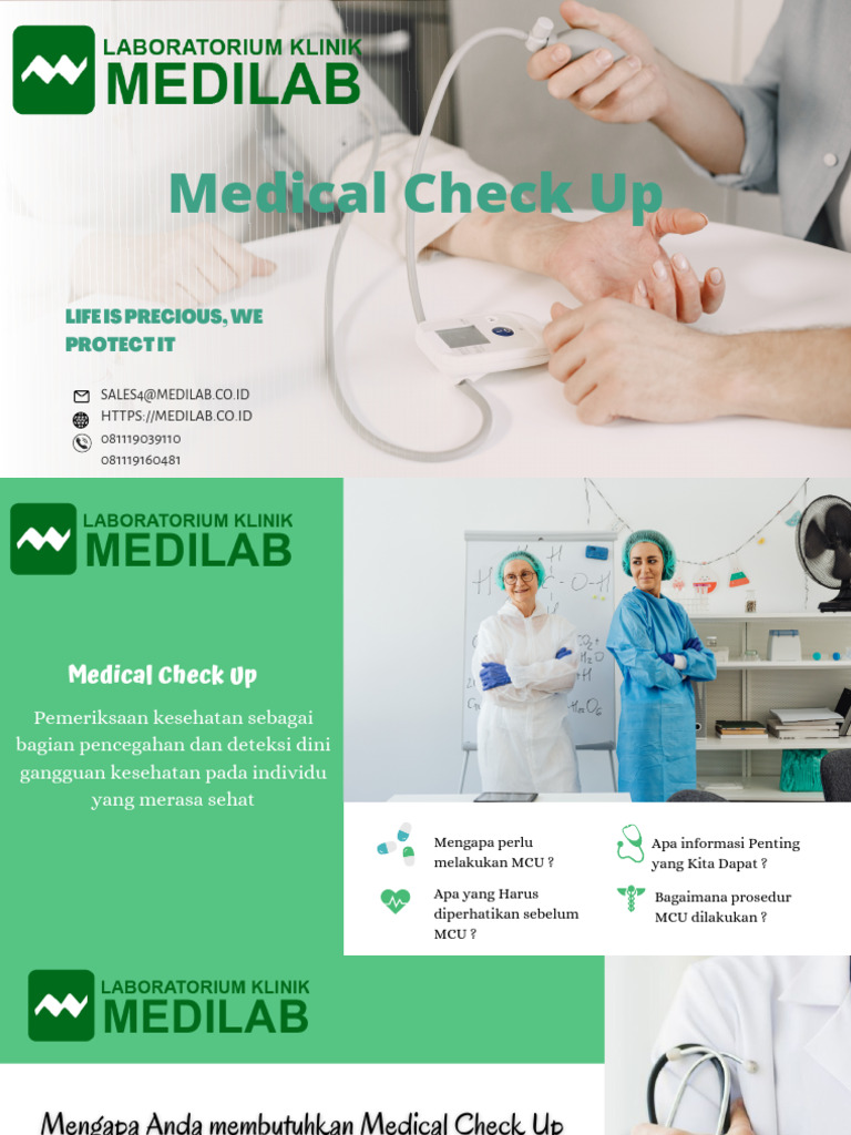Materi Medical Check Up | PDF | Kesehatan Holistik