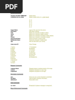 RF Online GM Commands and Codes | PDF