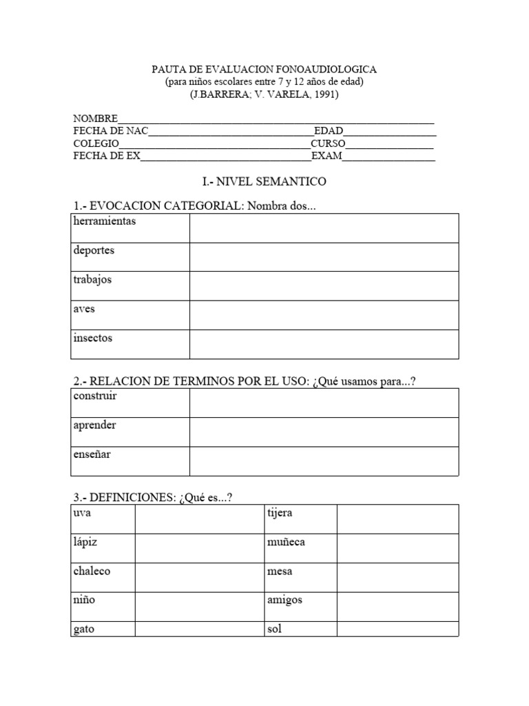 PEFE 7 A 12 Años | PDF