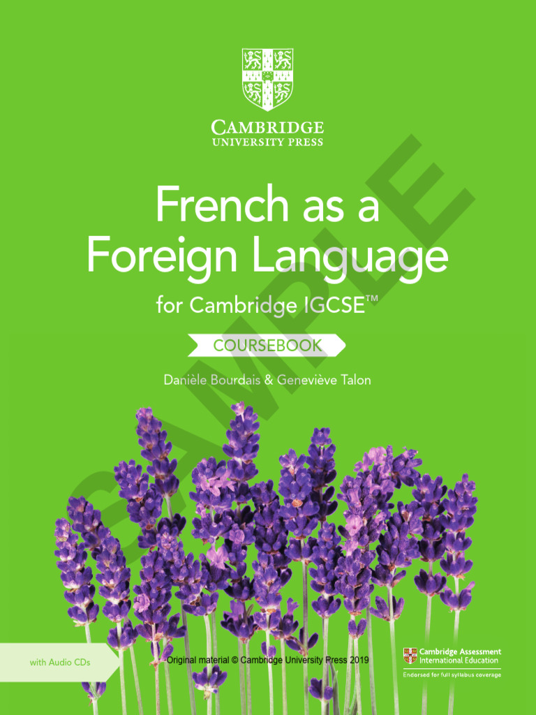 Cambridge Igcse French Coursebook Sample | PDF | License | Copyright