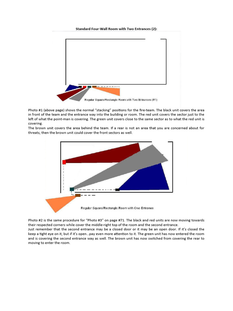 Room Clearing-Two Doors One Entrance | PDF | Language Arts & Discipline