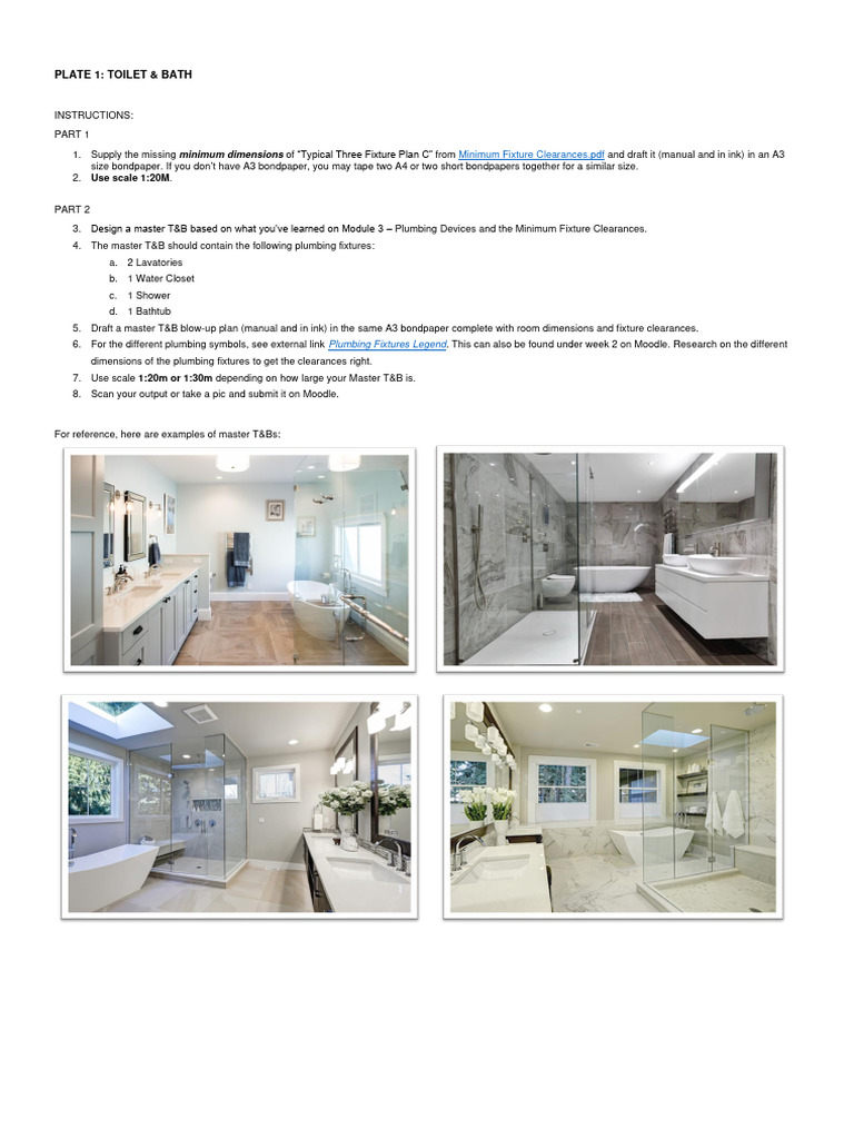 Master Toilet & Bath Design Guide | PDF | Toilet | Sanitation