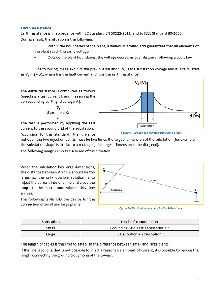 Substation Earth Resistance Testing Guide | PDF | Electrical Substation ...