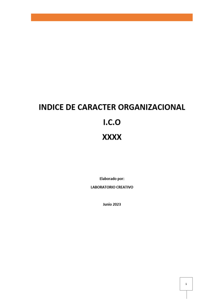 Informe Modelo ICO - Bridges 2023 | PDF | Toma de decisiones ...