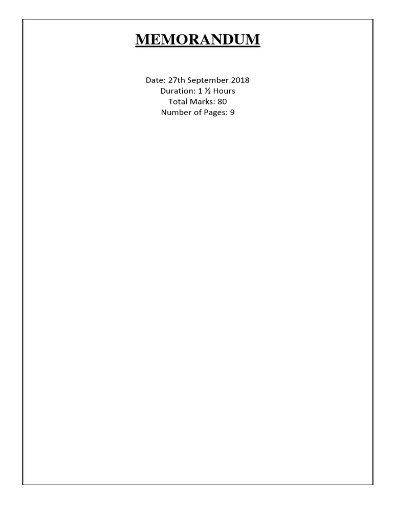 Ieb GR 11 Lo 2018 Memo | PDF | Nutrition | Diet & Nutrition