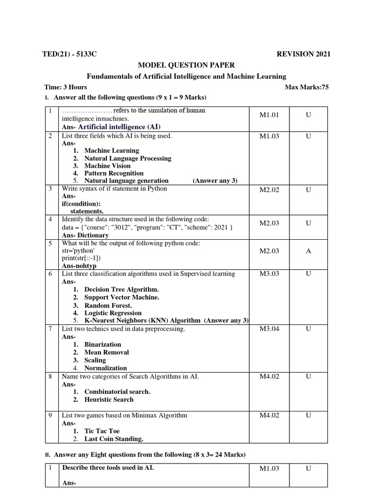 Ai Solved | PDF | Artificial Intelligence | Intelligence (AI) & Semantics