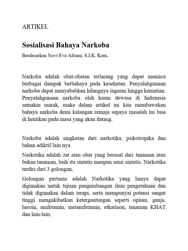 Artikel (Joshua Dan Dante) | PDF | Pengembangan Diri