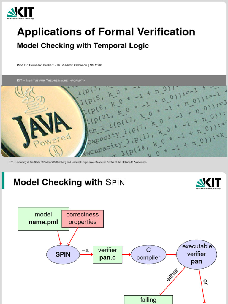 02d Ltl Modelchecking Print Pdf Formal Verification Theoretical Computer Science