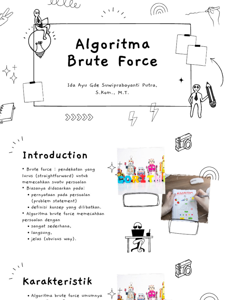 Pertemuan 7 - Algoritma Brute Force | PDF