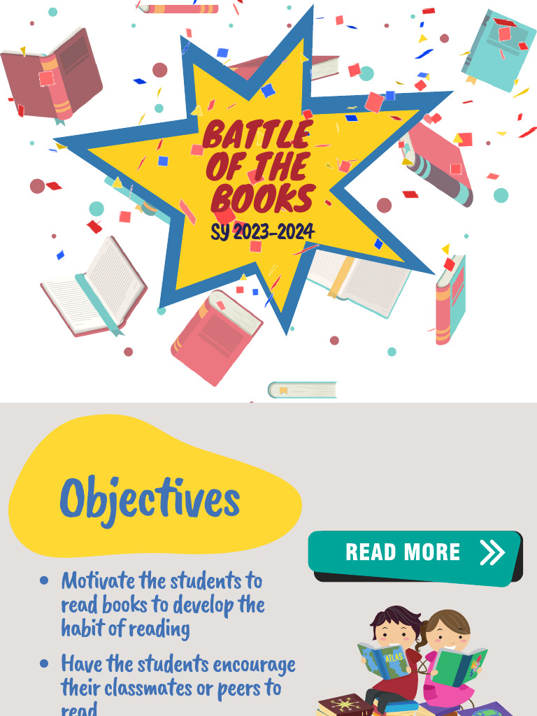 Battle of the Books 2023-2024 Guide | PDF | Human Communication | Cognition