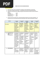 Rubrics For Group Activity | PDF