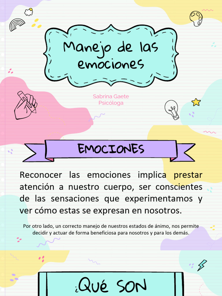 gestión emocional | PDF | Las emociones | Ira