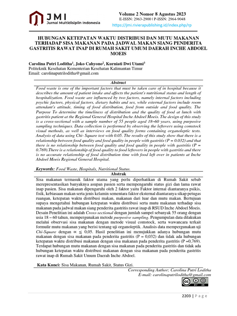 437-Article Text-3171-1-10-20230901 | PDF | Food And Drink