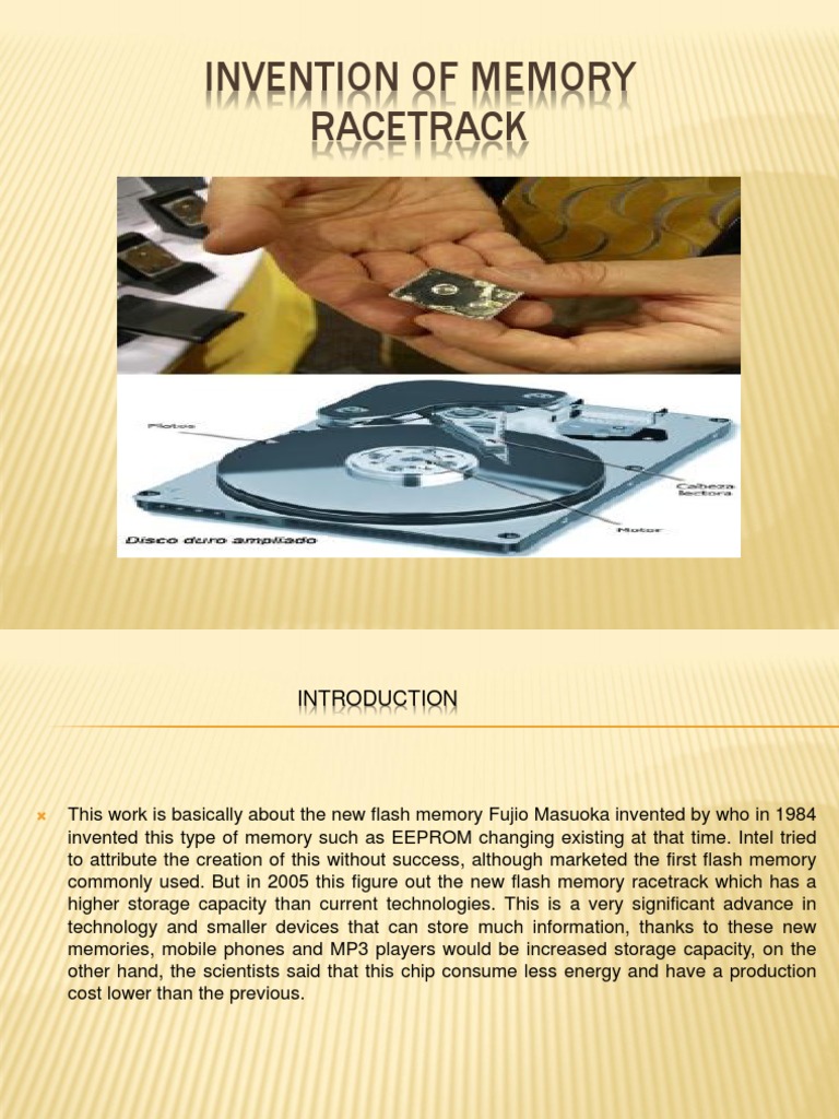 Invention of Memory Racetrack | PDF | Flash Memory | Computer Data Storage
