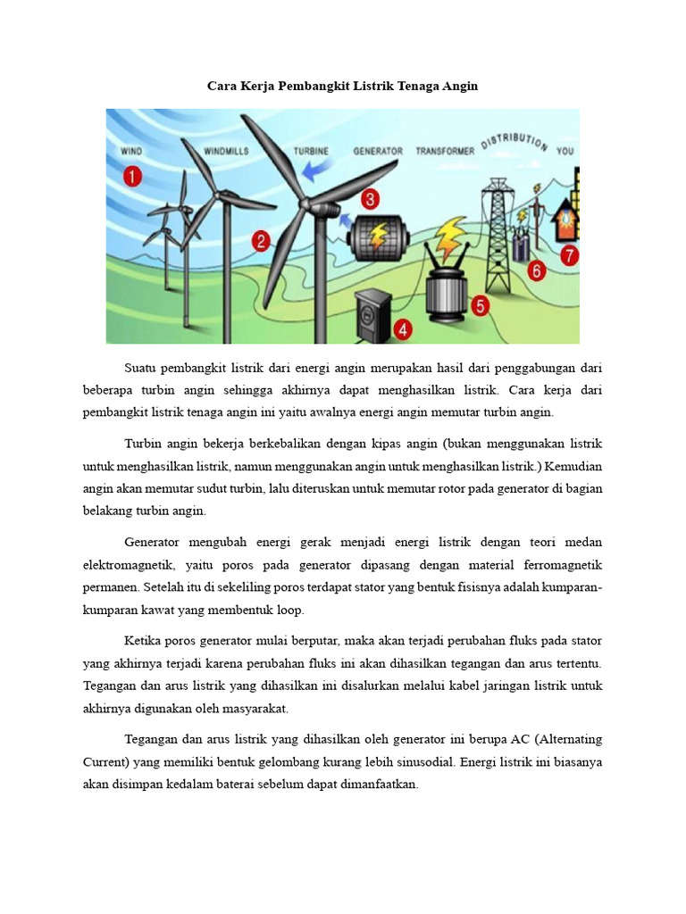 Pengenalan PLT Angin | PDF | Teknologi & Rekayasa