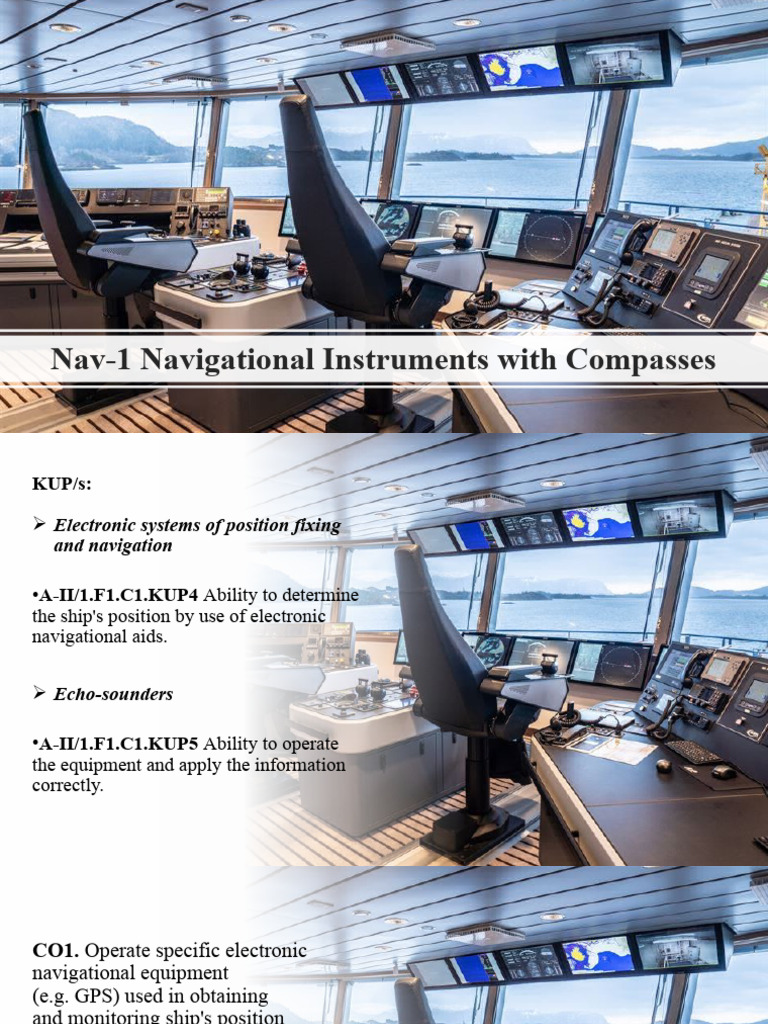 LESSON-1-NAV-1 | PDF | Navigation | Radar