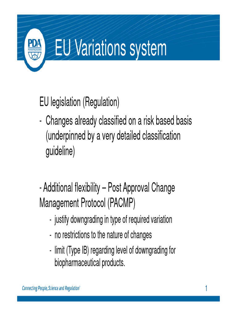 Presentation Eu Variations System - en | PDF