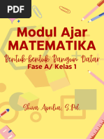 Modul Ajar Matematika Kelas 2 Bangun Datar | PDF