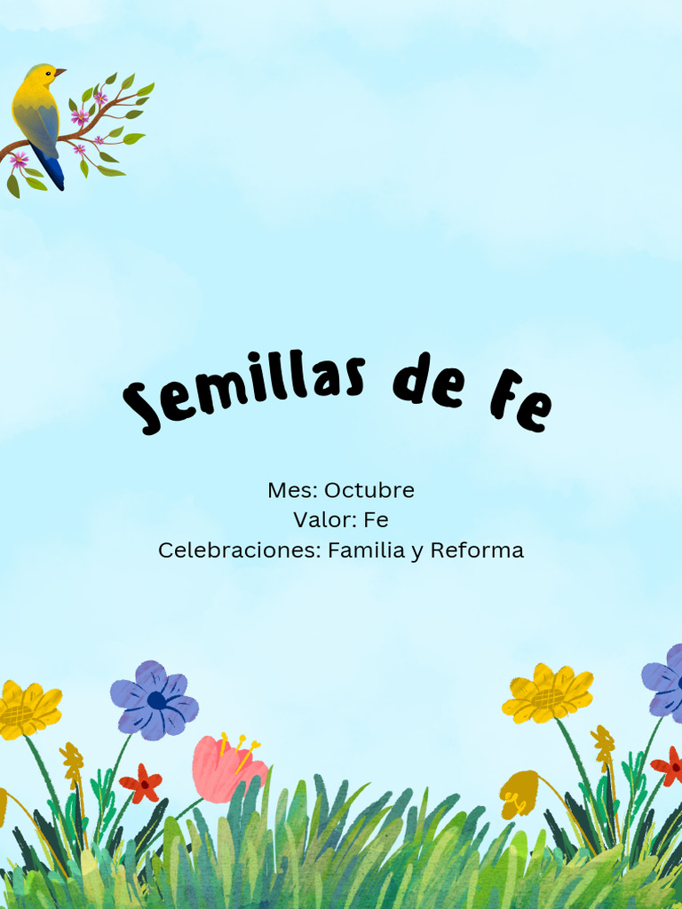 Semillas De Fe Octubre Pdf María Madre De Jesús Jesús