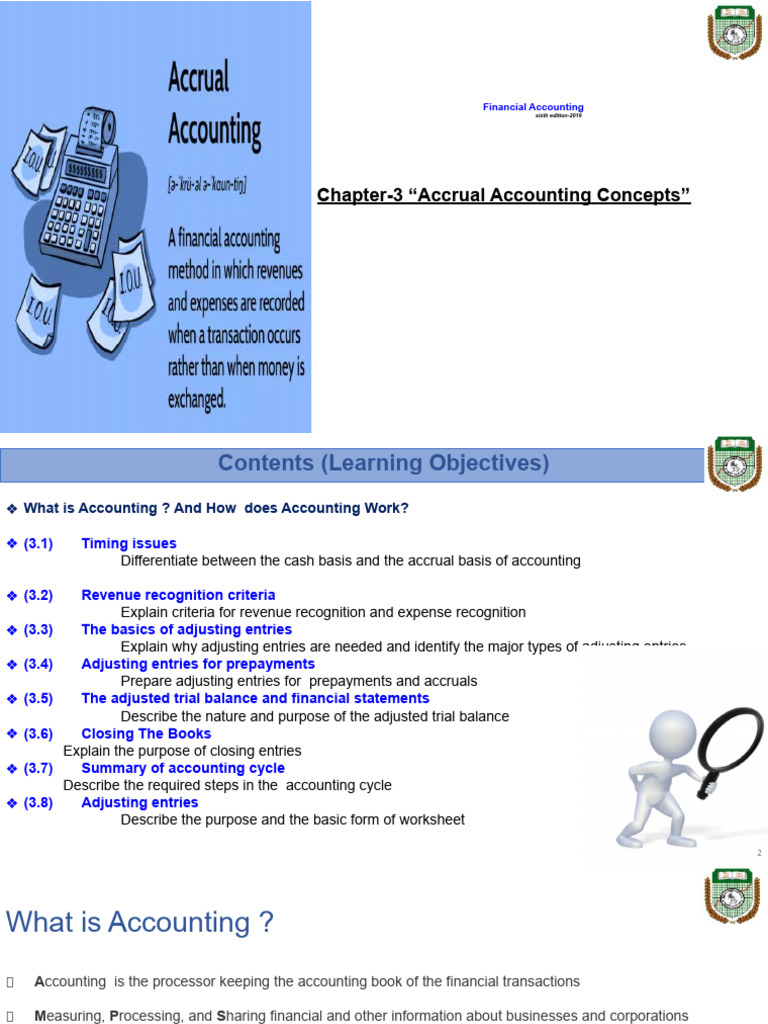 2. Accounting_Chapter 3 Accrual accounting concepts | PDF | Debits And ...