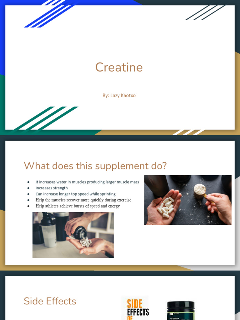 Creatine: Benefits and Risks Explained | PDF