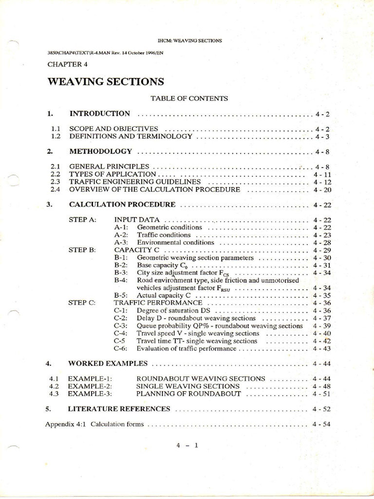 4-Weaving Sections | PDF